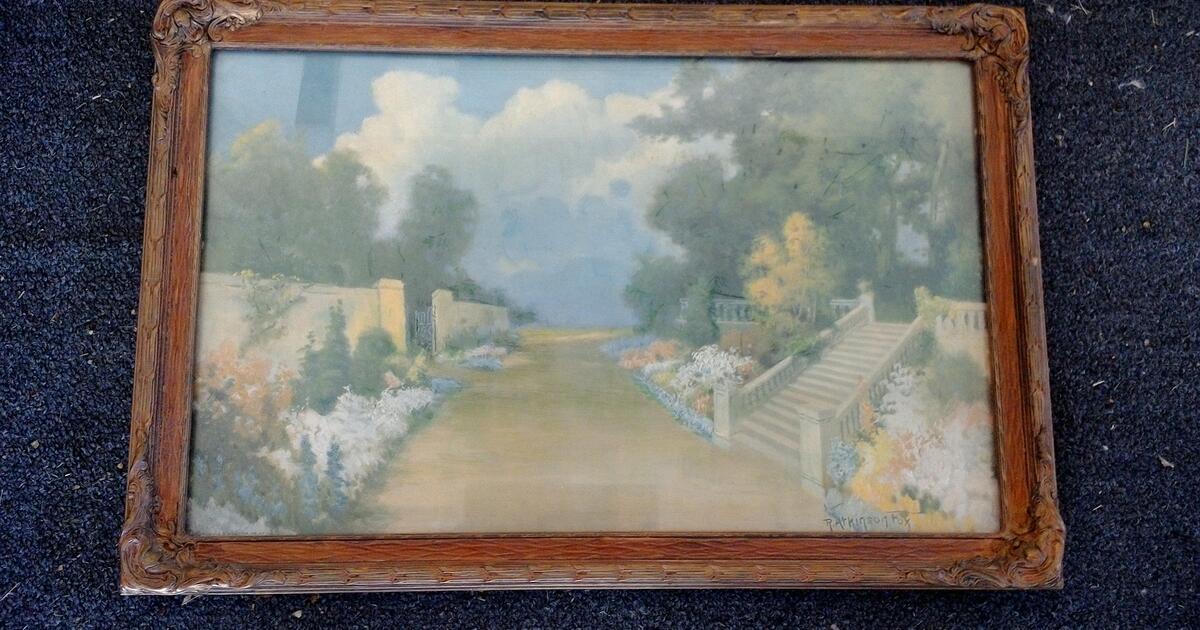 Framed painting by R. Atkinson Fox for $38 in Omaha, NE | For Sale ...