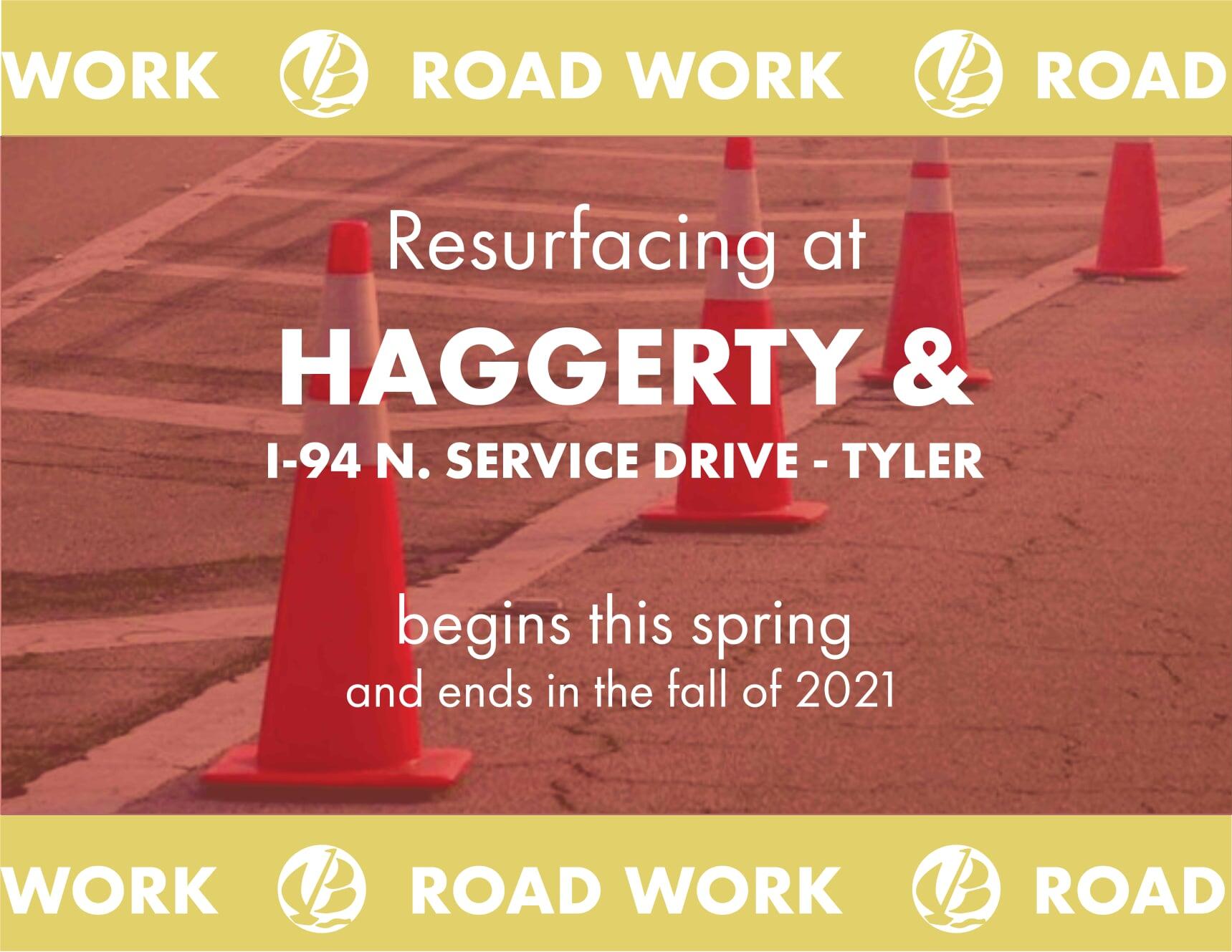 ROAD WORK ALERT: Haggerty Road between Tyler & North I-94 Service Drive ...