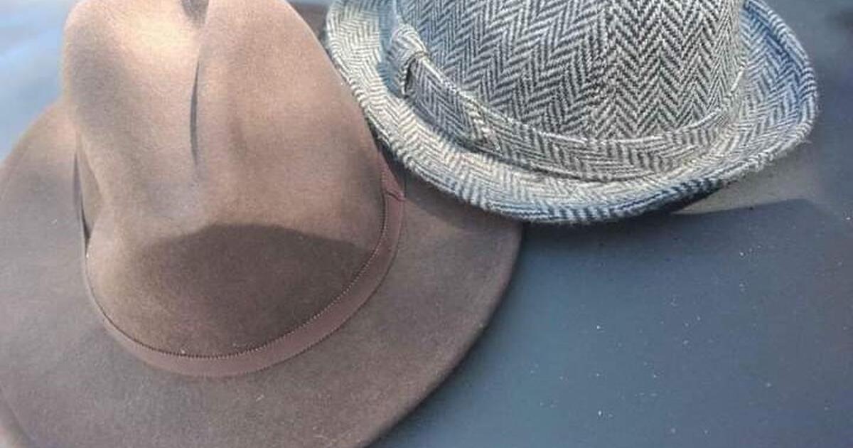 Two Fedoras And Several Nice Dress Shirts $10 Each Item Negotiable for ...