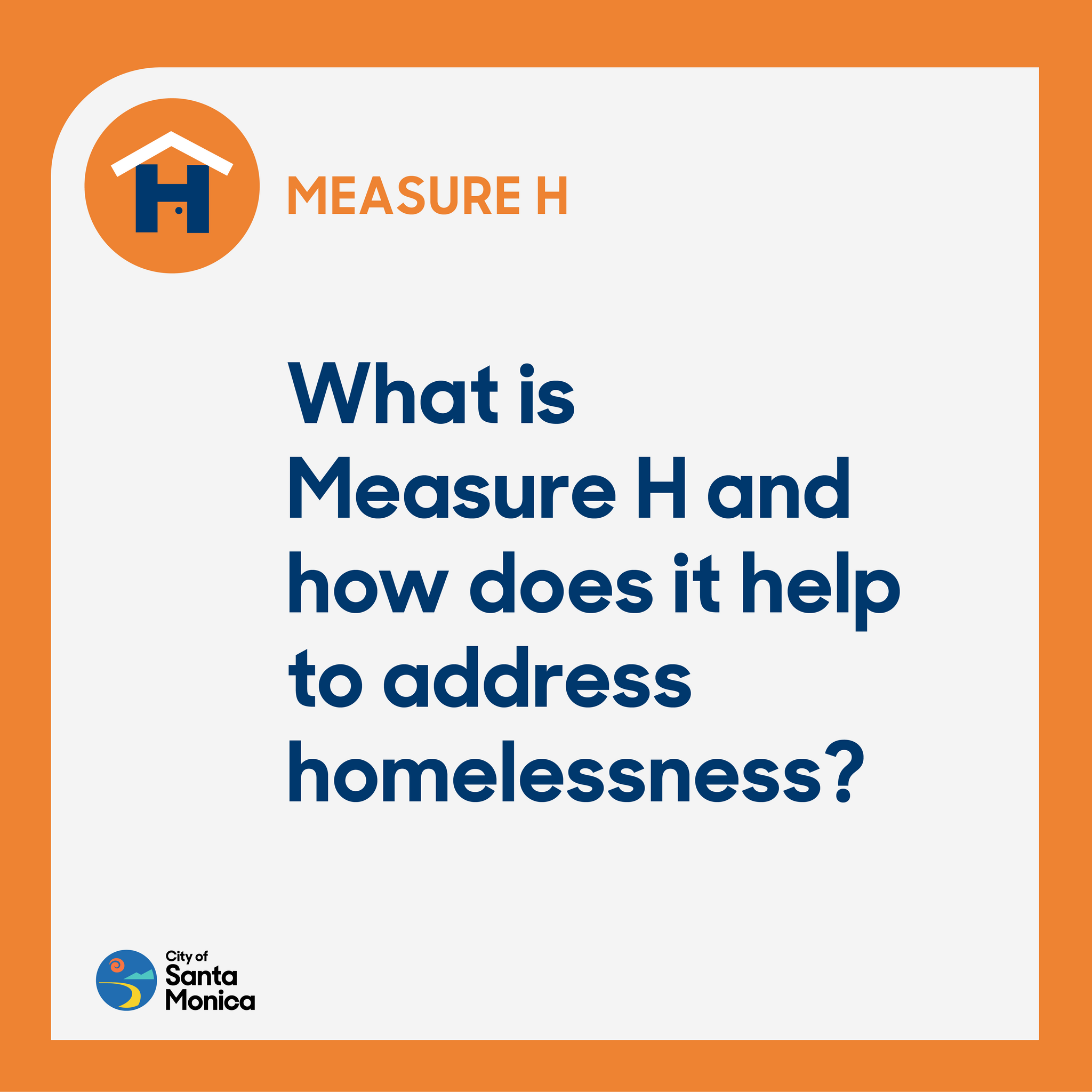 What is Measure H and how does it help to address homelessness? (City ...
