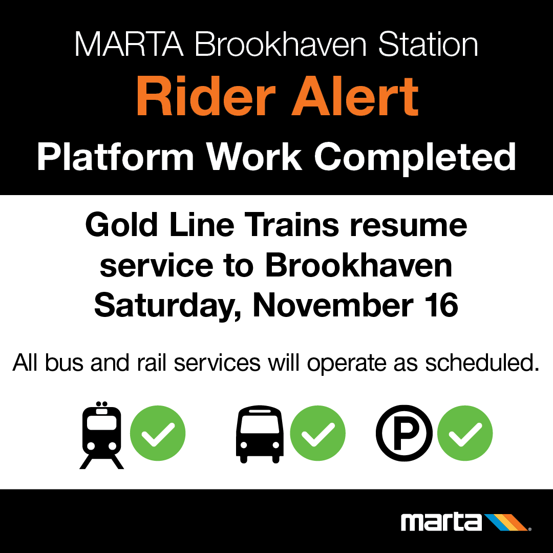 The six-week Skip Stop is complete at Brookhaven Station and train ...