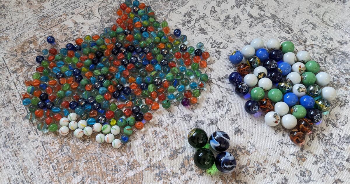 PENDING PICKUP - FREE marbles - Standard Size Plus Lots Of Shooters And ...