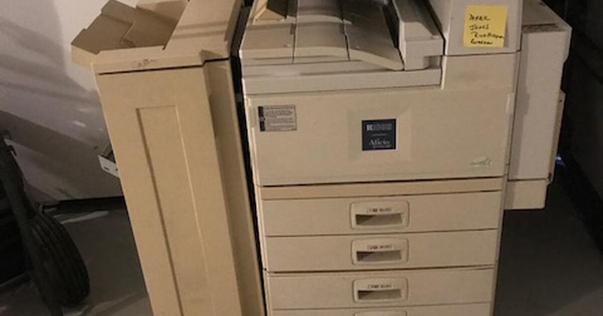 Office Ricoh Aficio 2035esp 4 drawer Copier with toner for Free in ...