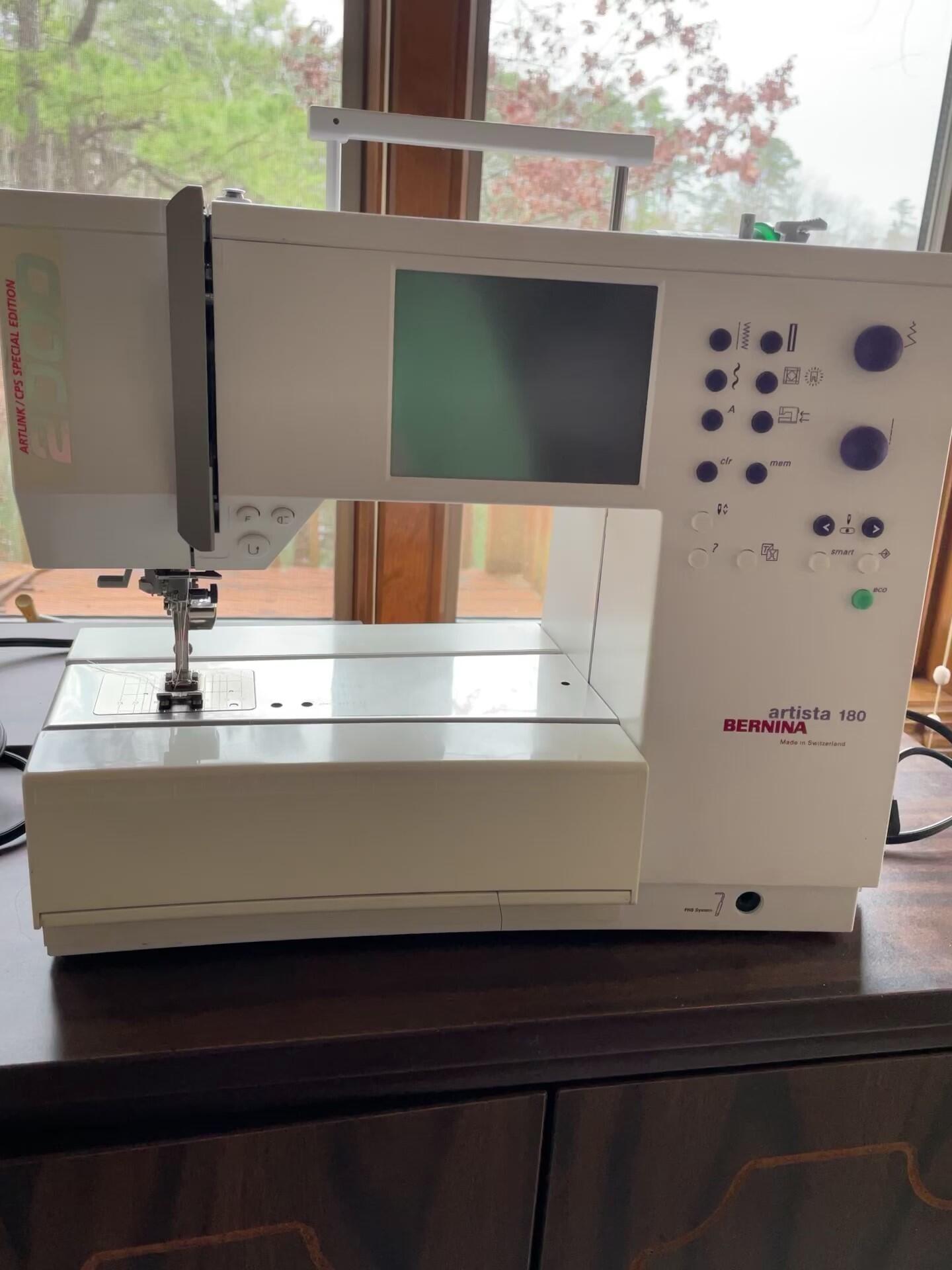 Bernina Artista 180 Sewing Machine for $275 in Hot Springs Village, AR ...