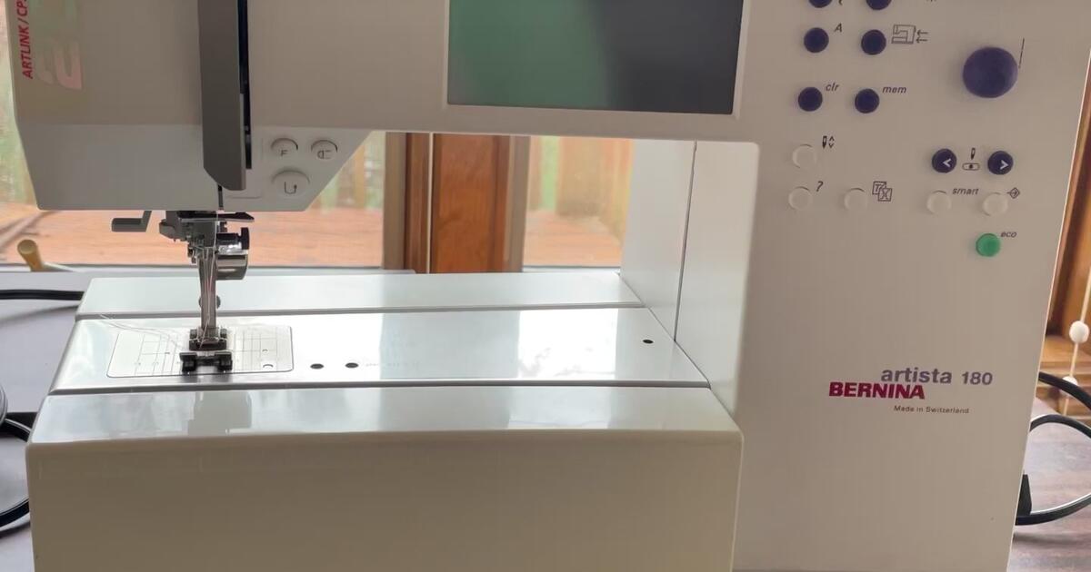 Bernina Artista 180 Sewing Machine for $275 in Hot Springs Village, AR ...