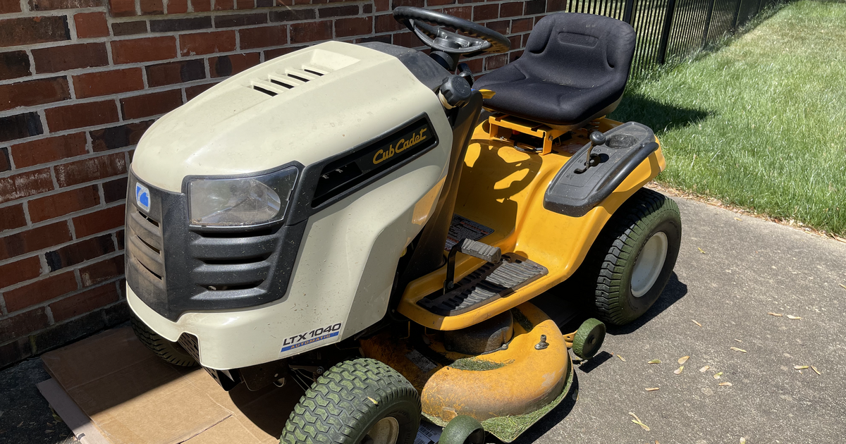 Cub Cadet LTX1040 42" riding lawn mower for $300 in Fredericksburg, VA ...