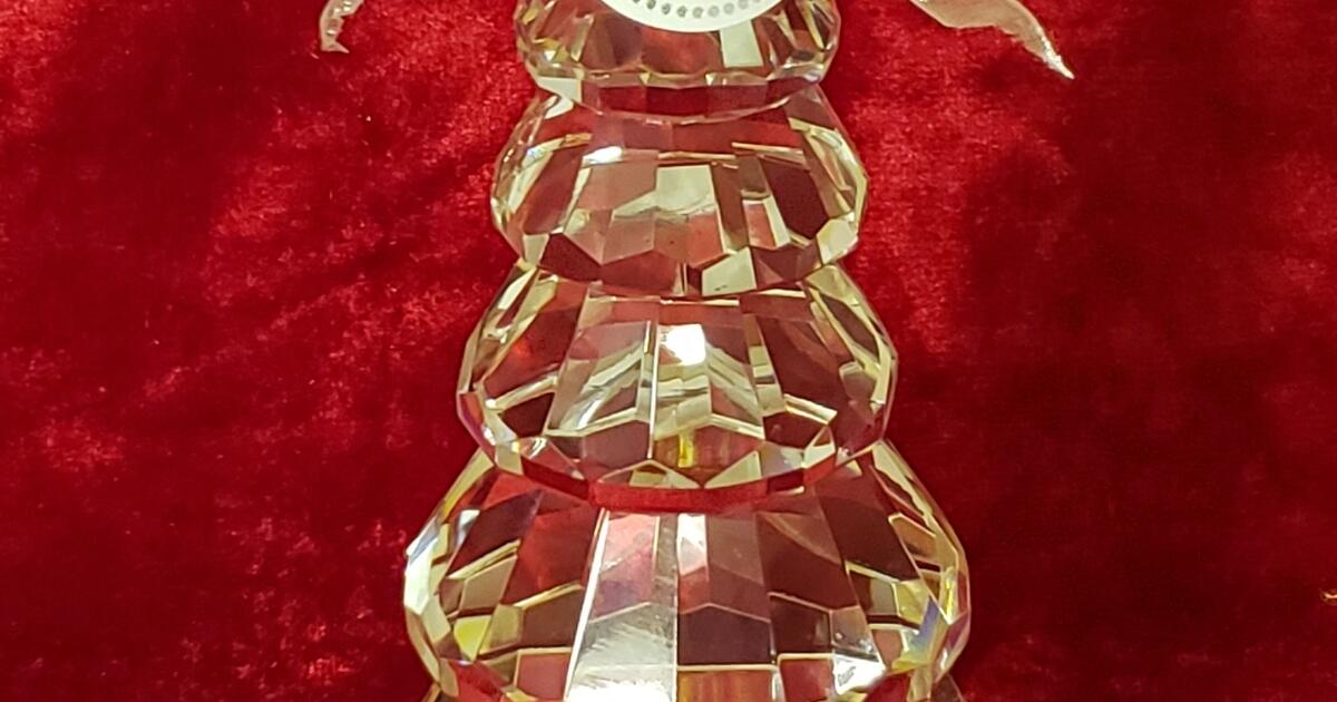 Brand New 9" Clear Crystal Christmas Tree From The Vidali Collection ...