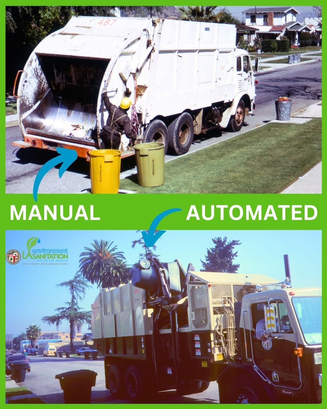 On this day in 1991, LASAN announced automated waste collection. (LA ...