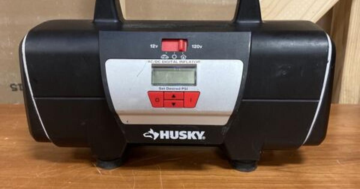 "HUSKY" AC/DC 12V DIGITAL INFLATOR for $10 in Denver, CO | For Sale ...