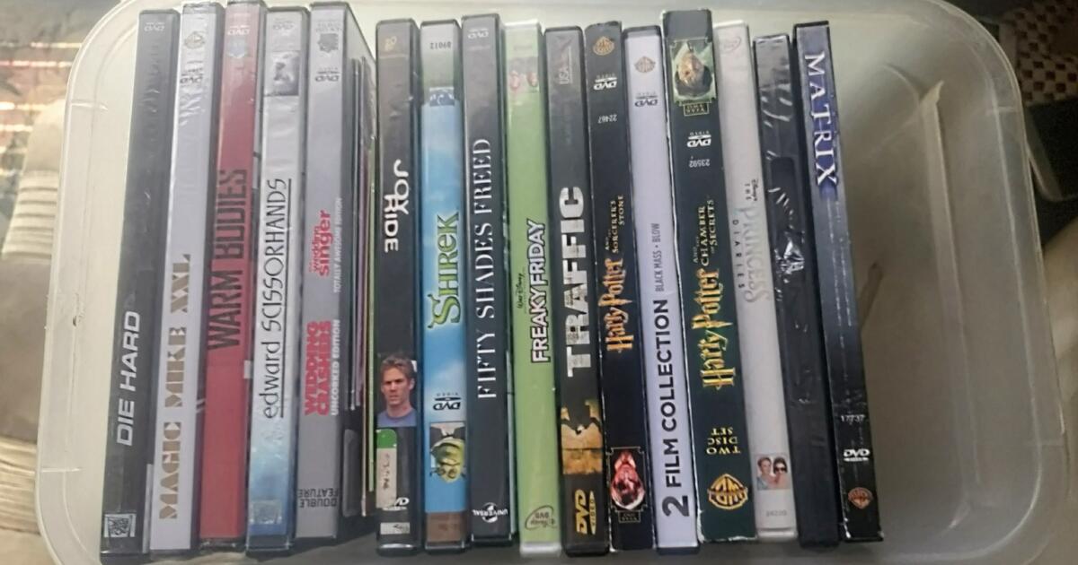 Custom DVD Collection New Some Like New Condition for $60 in Glendale ...