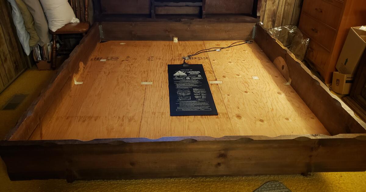 California King sized waterbed frame. Off of Smith Ranch road. for Free ...