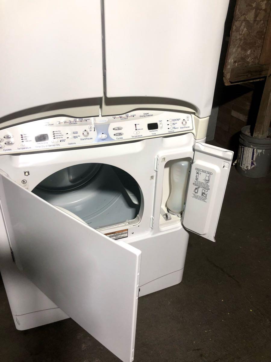 Maytag Neptune Dryer With Upper Drying Cabinet | Cabinets Matttroy