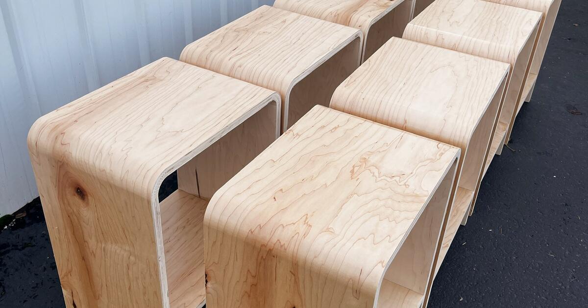 Kerf Bent Side Tables - Set of Two for $150 in Portland, OR | For Sale ...