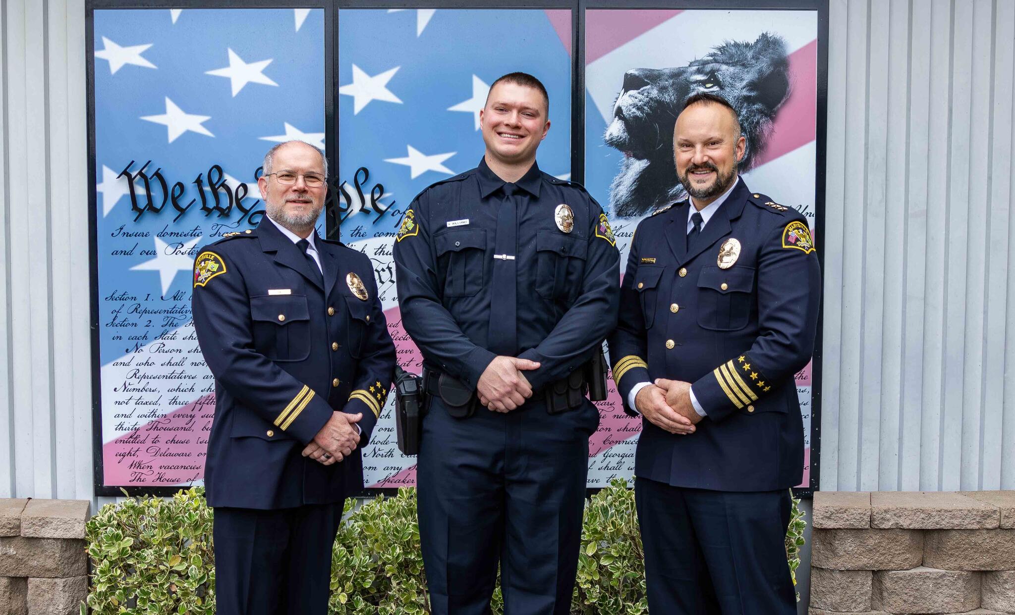 Congratulations to new MPD Police Officer Keenan Williams, who recently ...