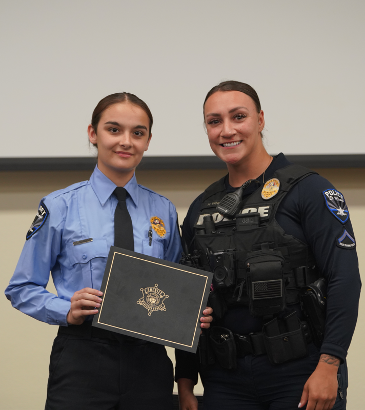 We are incredibly proud of El Mirage Police Cadet Jazmine Regalado, who ...