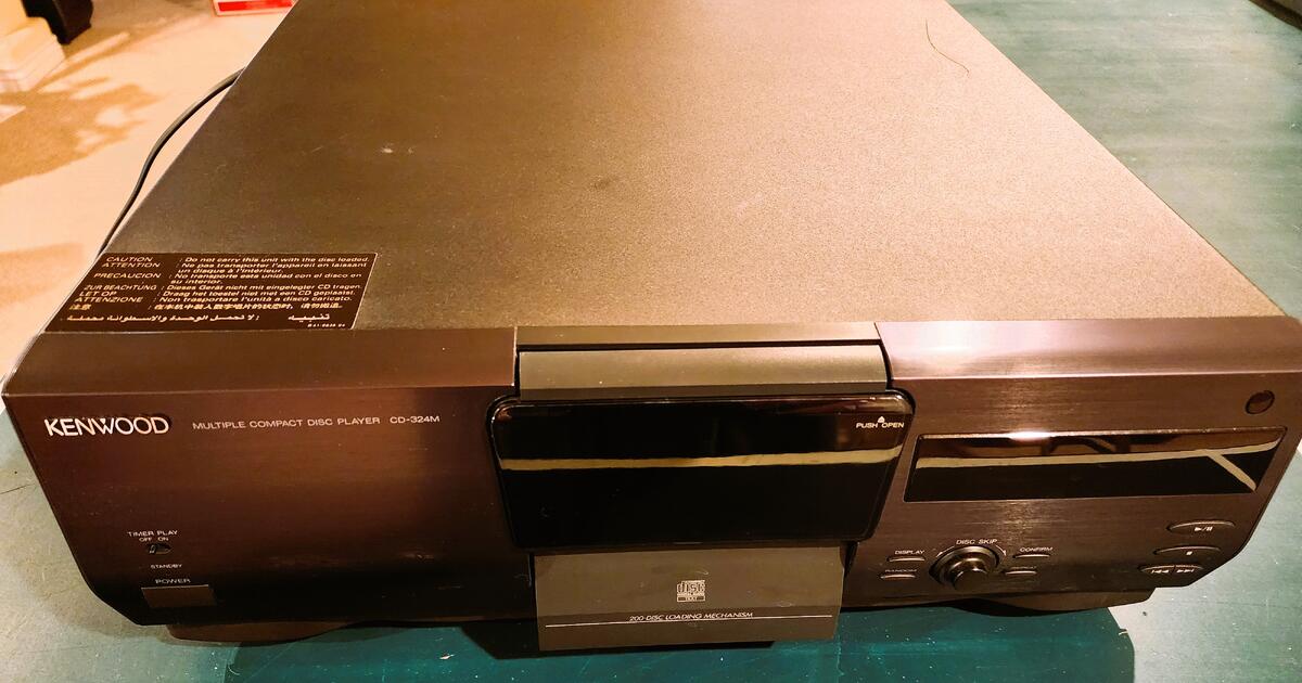 Kenwood Multiple Compact 200 Disc Player, CD-324M for $60 in Colorado ...