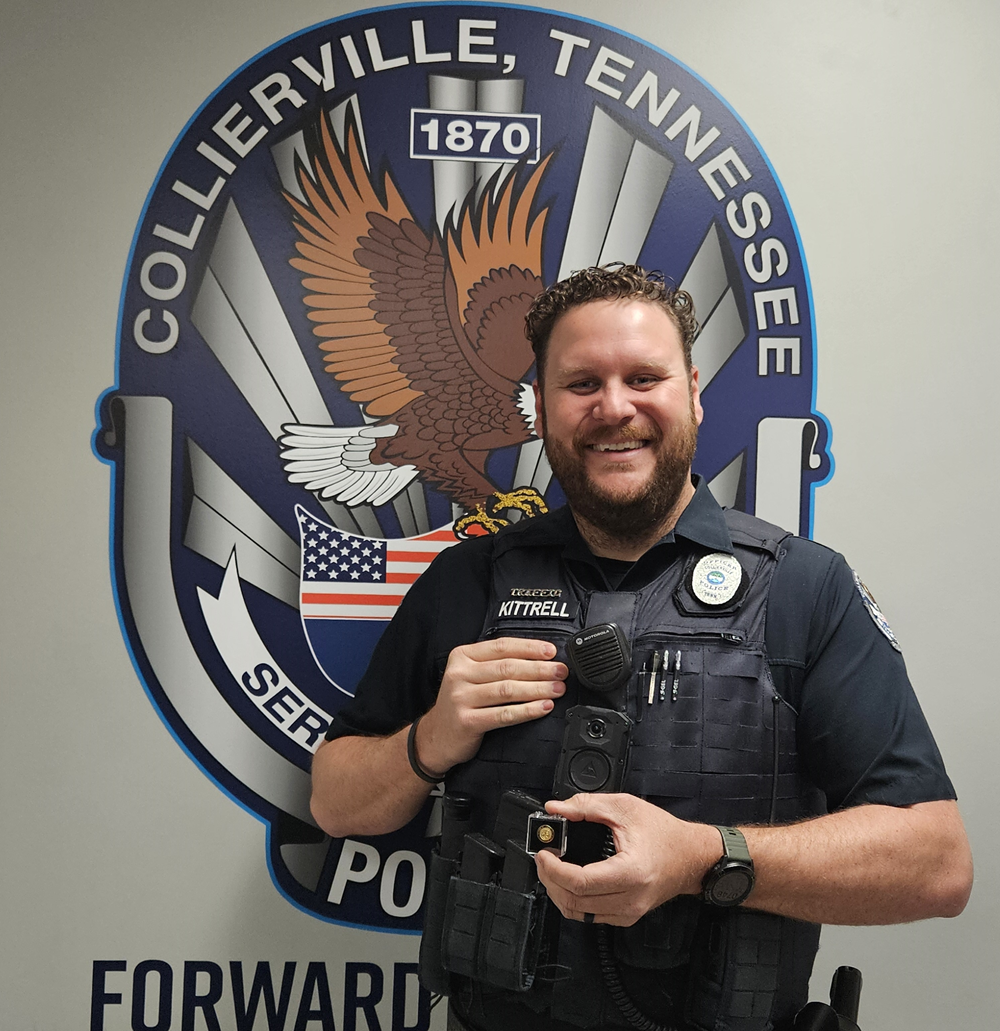Congratulations to Officer Kittrell on five years of service with CPD ...