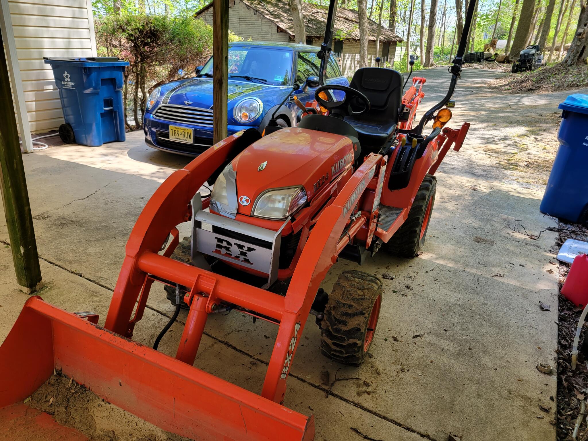 kubota BX24 Loader Backhoe for $12900 in Milford, NJ | For Sale & Free ...