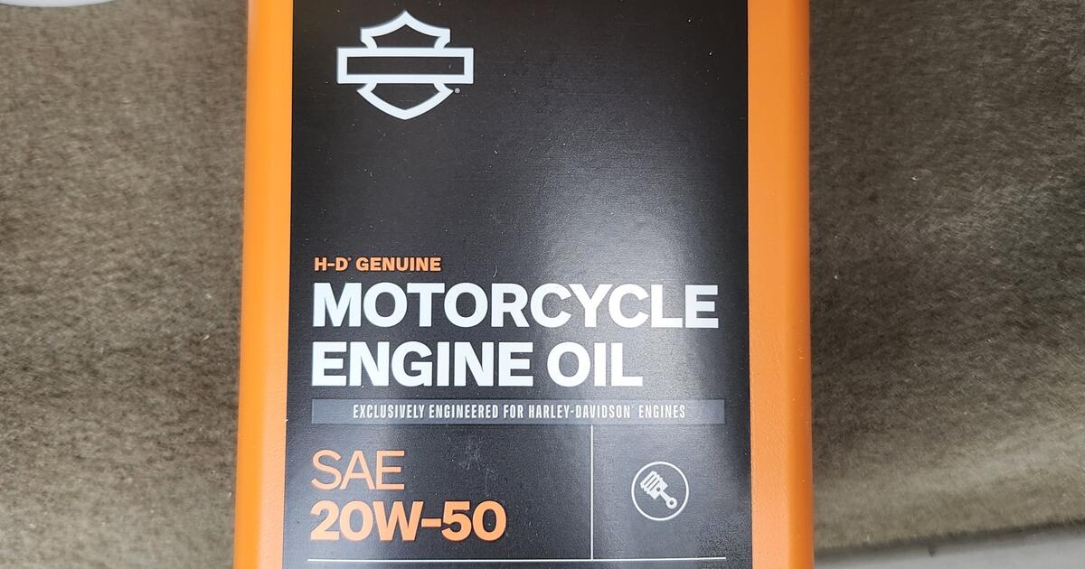 3 1 Qt New Bottles Of Harley Davidson SAE 20W-50 Oil- for Free in Des ...
