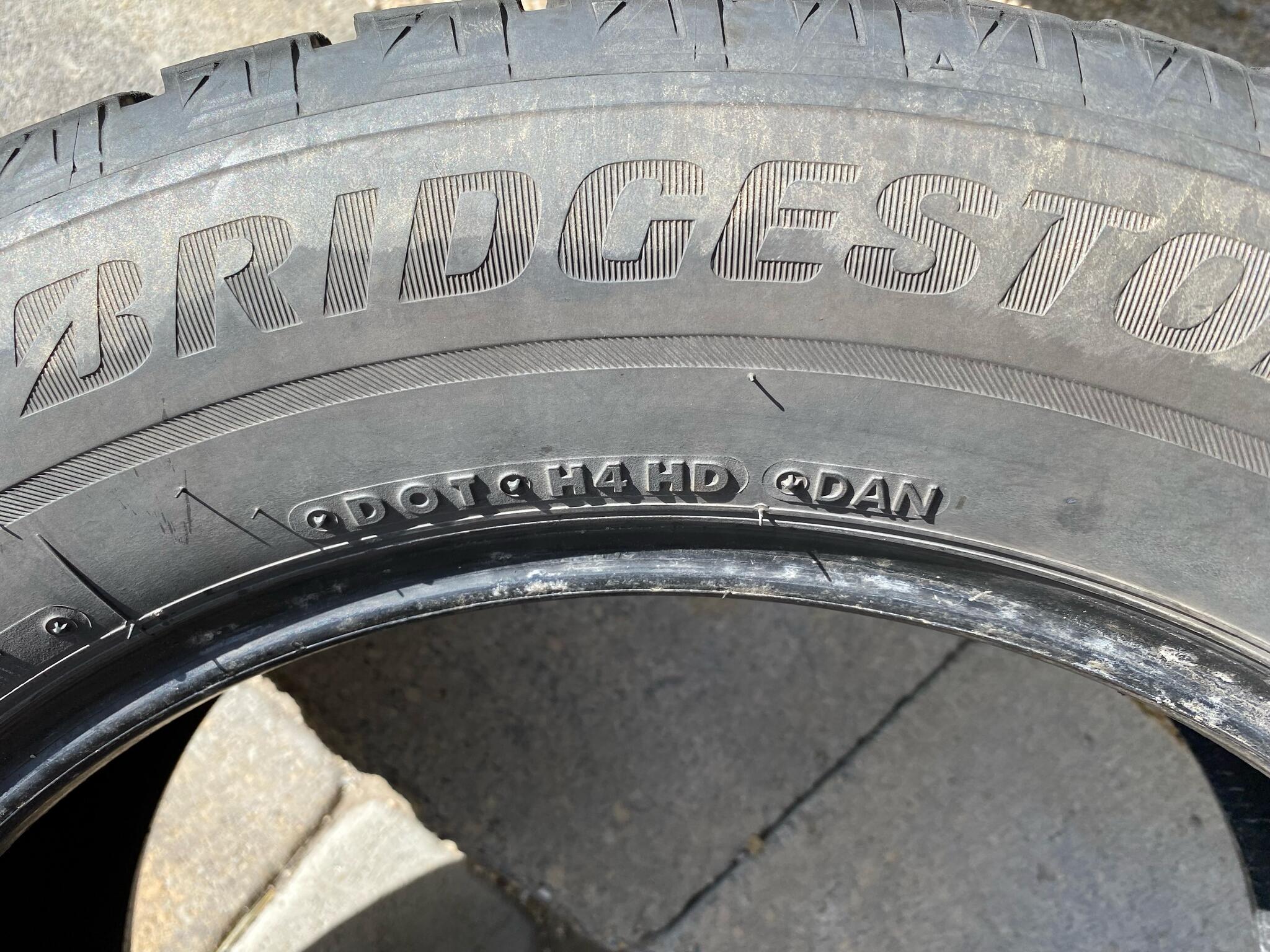 Bridgestone Blizzak WS80 Studless Tires 225 60 18 for Free in Reno, NV ...