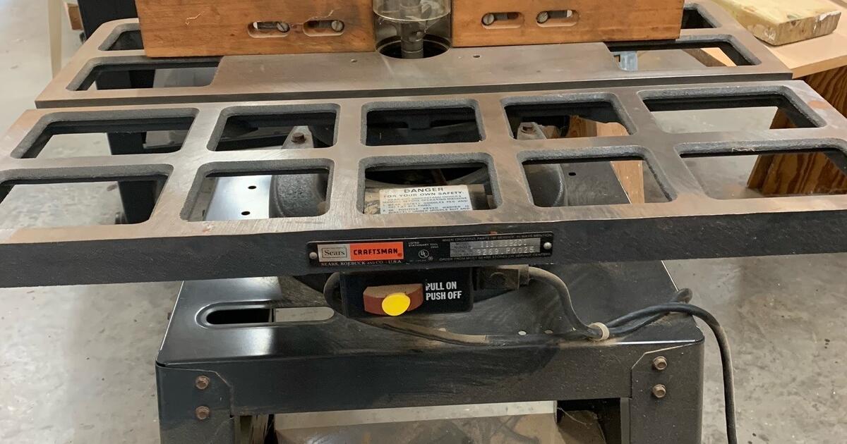 Craftsman Shaper for $225 in Lago Vista, TX | For Sale & Free — Nextdoor