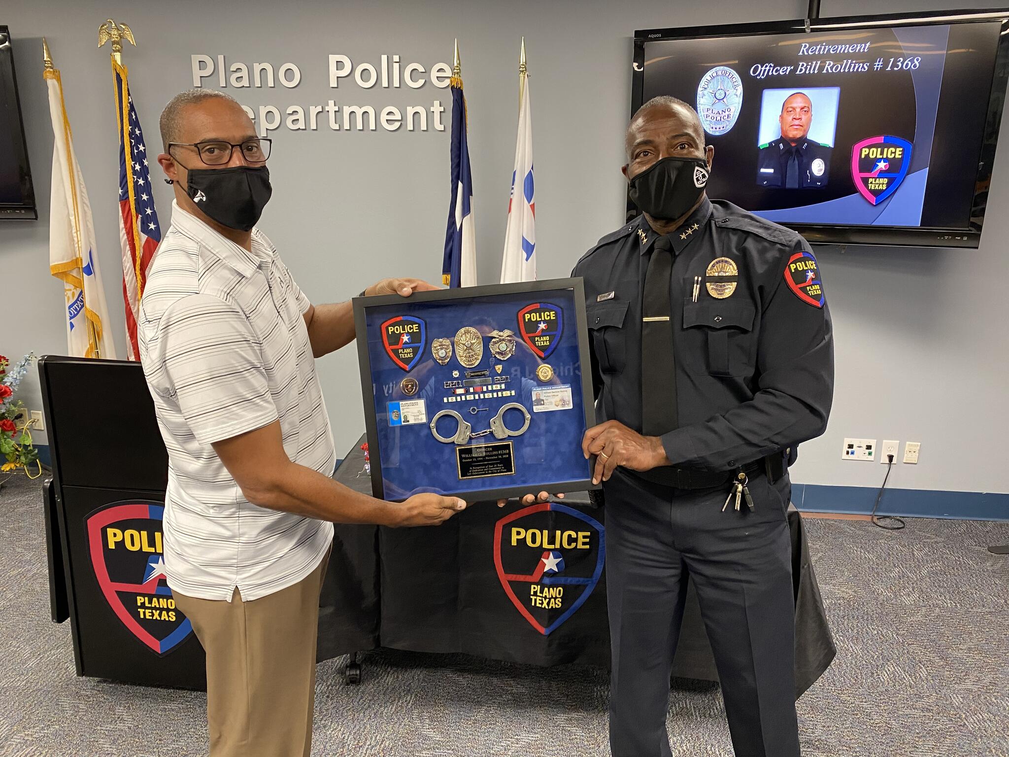 Officer Bill Rollins Retires after 26 Years of Service (Plano Police ...