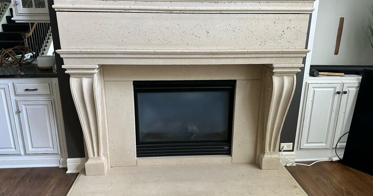 Gorgeous Concrete Mantle for Free in Leawood, KS | For Sale & Free ...