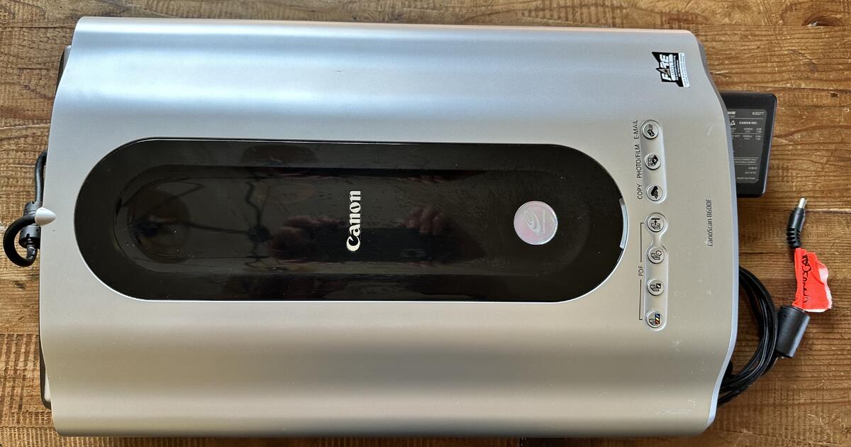 FREE: Canon Canoscan 8600F (older flatbed scanner) for Free in Joshua ...
