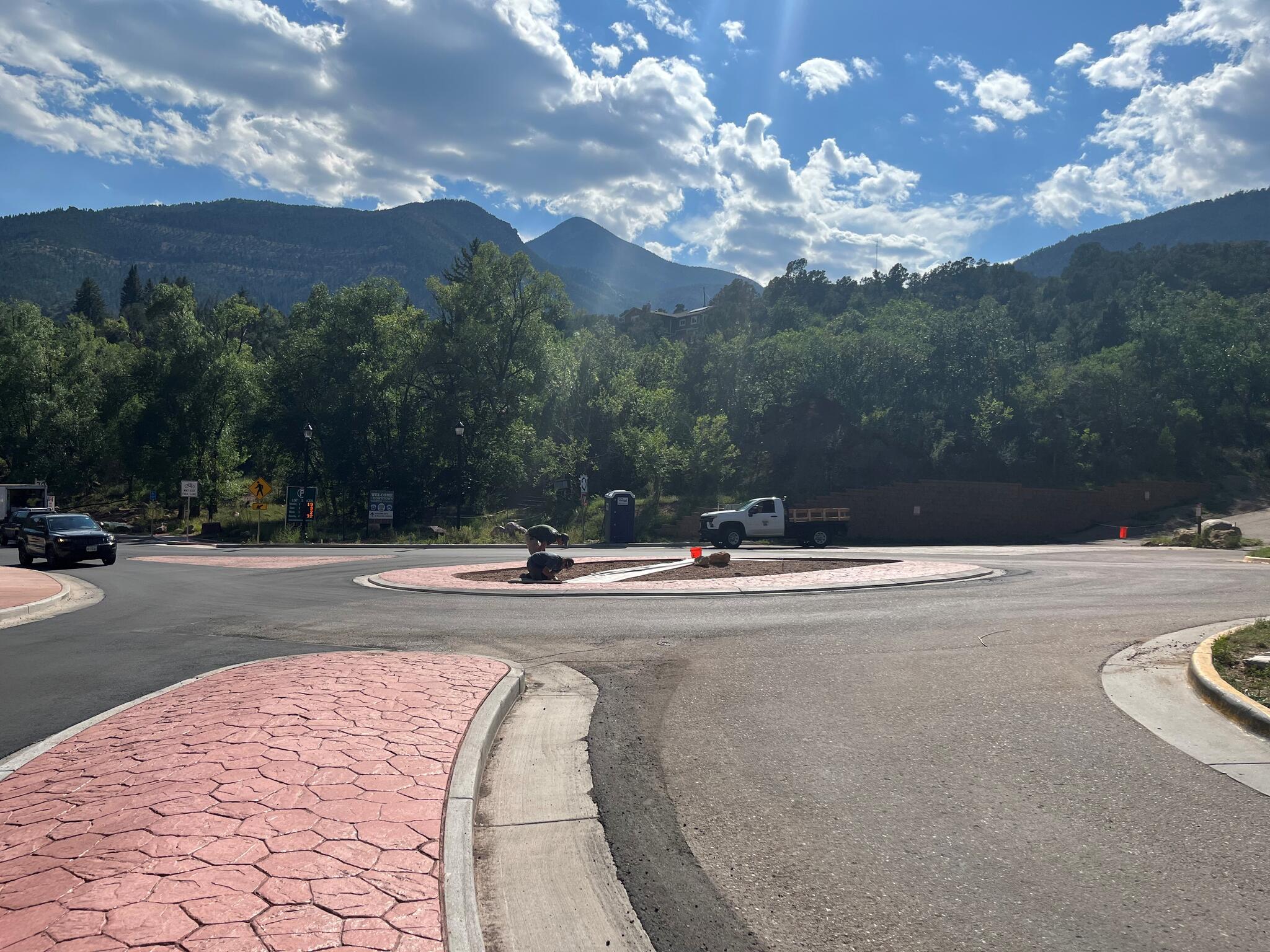 The Serpentine Roundabout work was completed three days quicker than ...