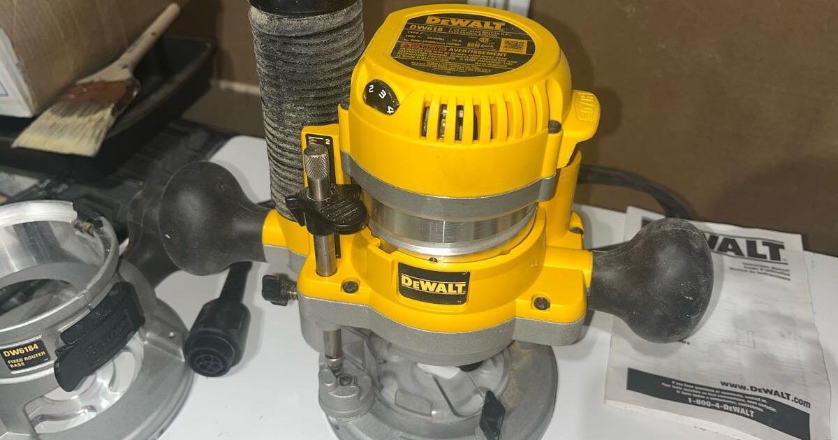 DeWalt Router dw618 for $185 in Nashville, TN | For Sale & Free — Nextdoor