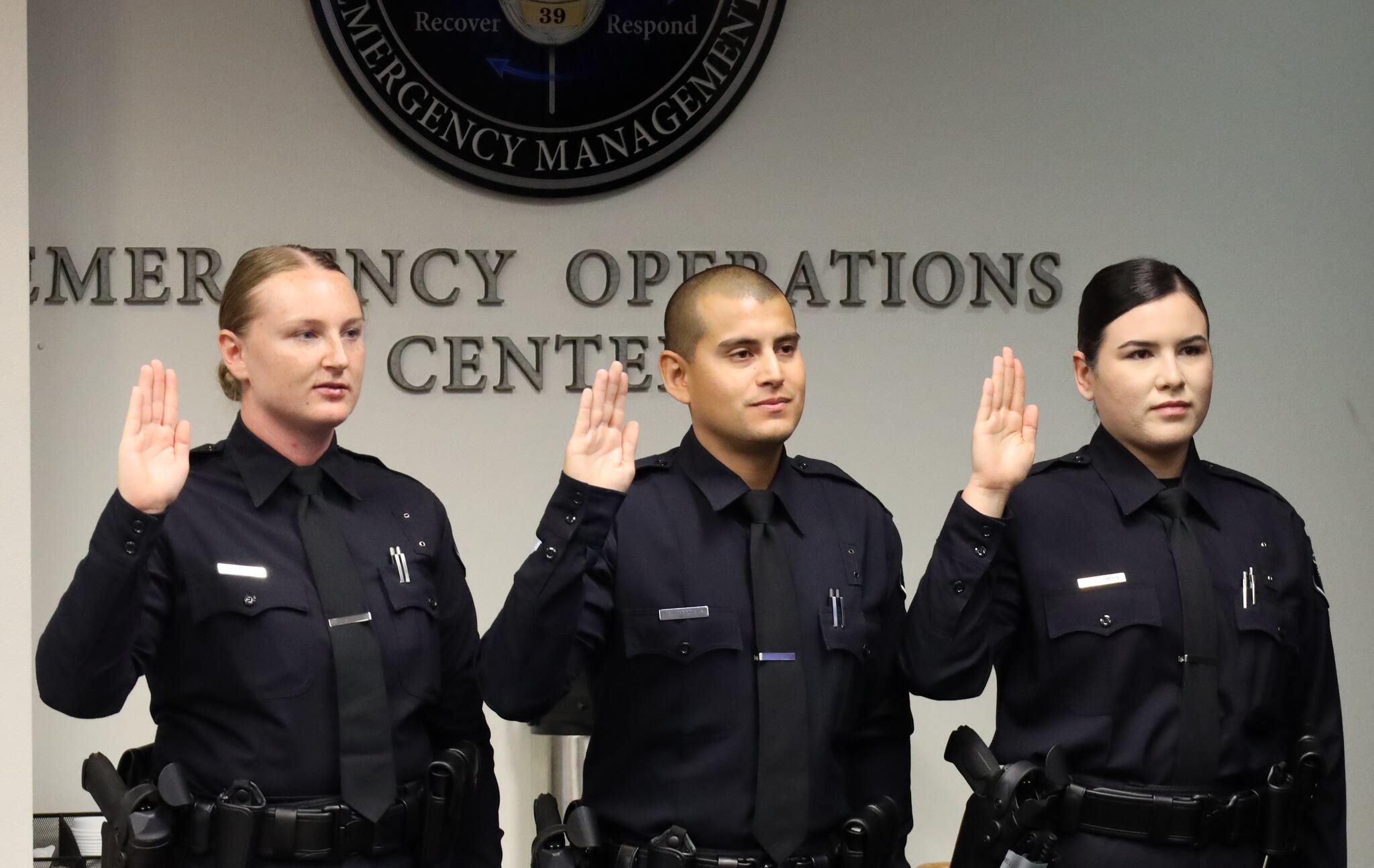 New Police Officers Join Irvine PD (Irvine Police Department ...