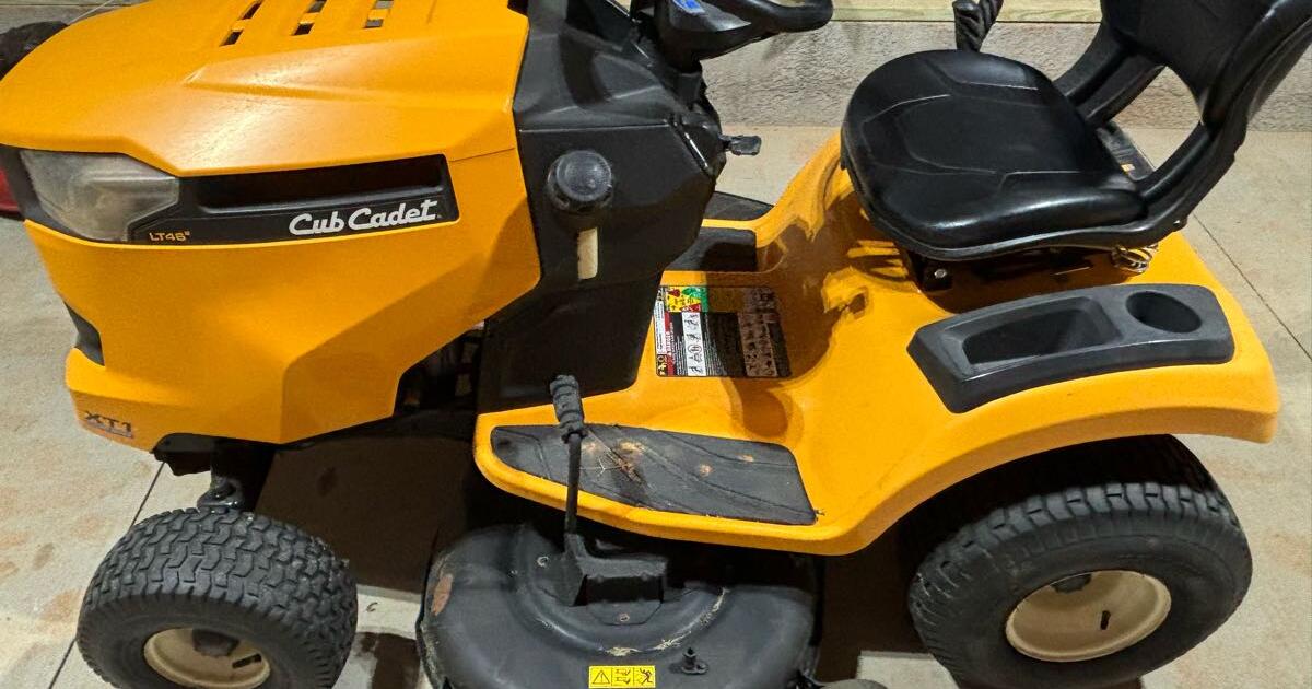 2018 Cub Cadet LT46 Riding Lawn Mower for $850 in Loudon, TN | For Sale ...