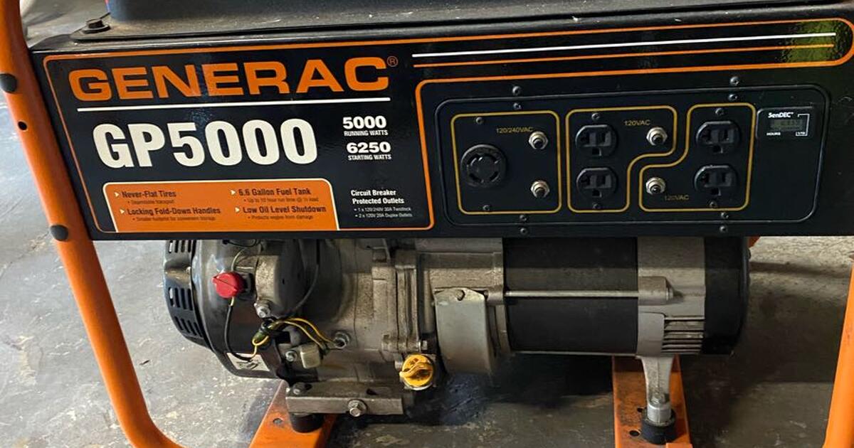 Generac generator for $200 in Houston, TX | For Sale & Free — Nextdoor