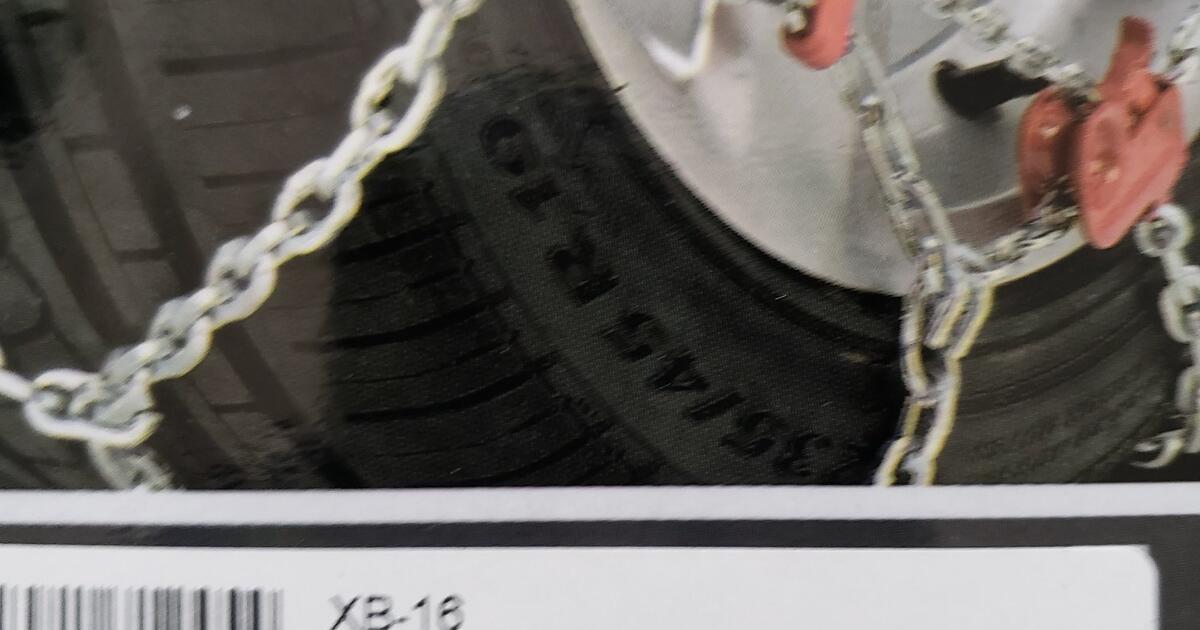 Brand New Thule XB-16 size 245 snow chains for $240 in Gig Harbor, WA ...