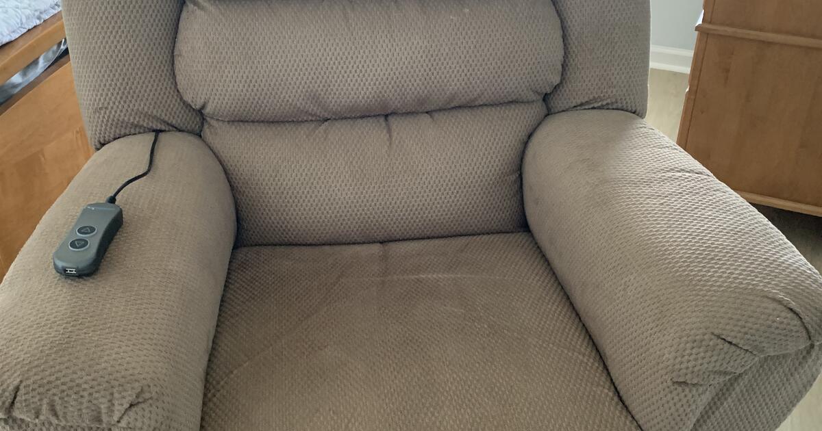 Recliner Chair Power Lift Remote Catnapper Dimensions L 39" H 46" D 39 ...