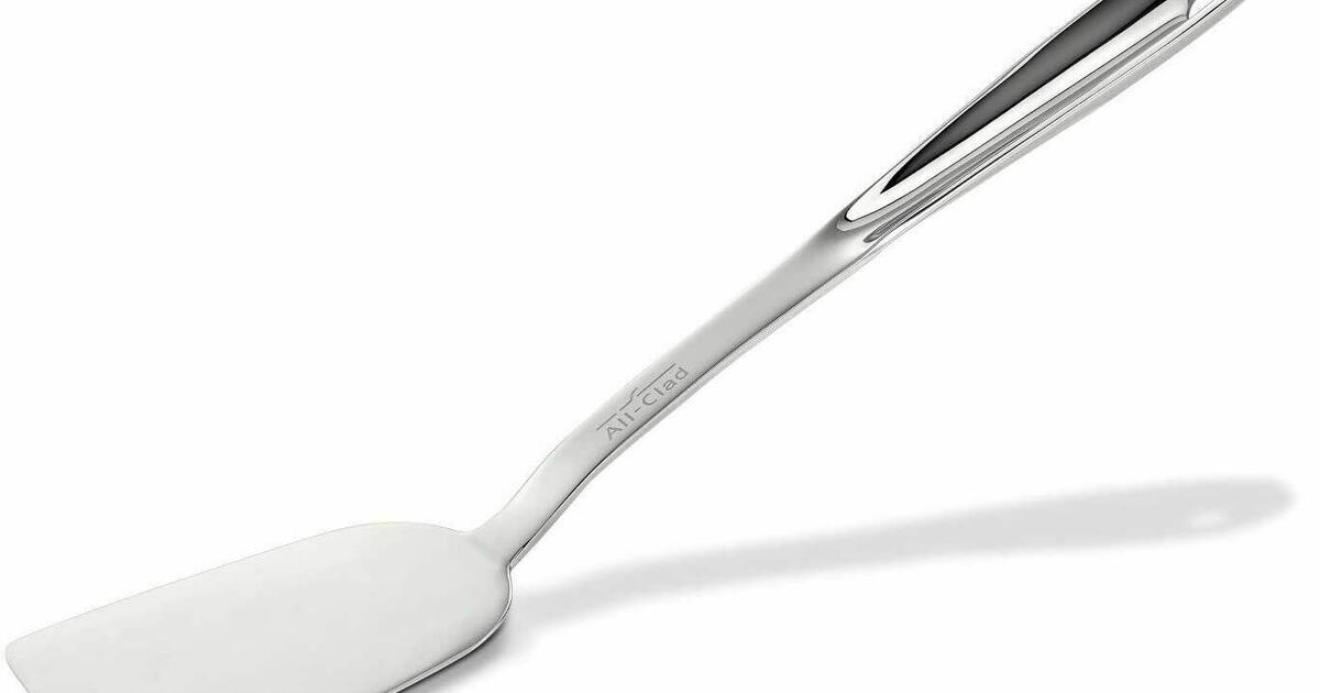 ALL CLAD Solid Stainless-Steel ALL-CLAD SMALL Turner - BRAND NEW IN ...