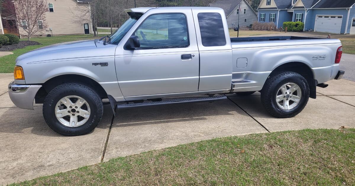 2002 Ford Ranger XLT 4x4 Off Road Stepside for $5250 in Clayton, NC ...