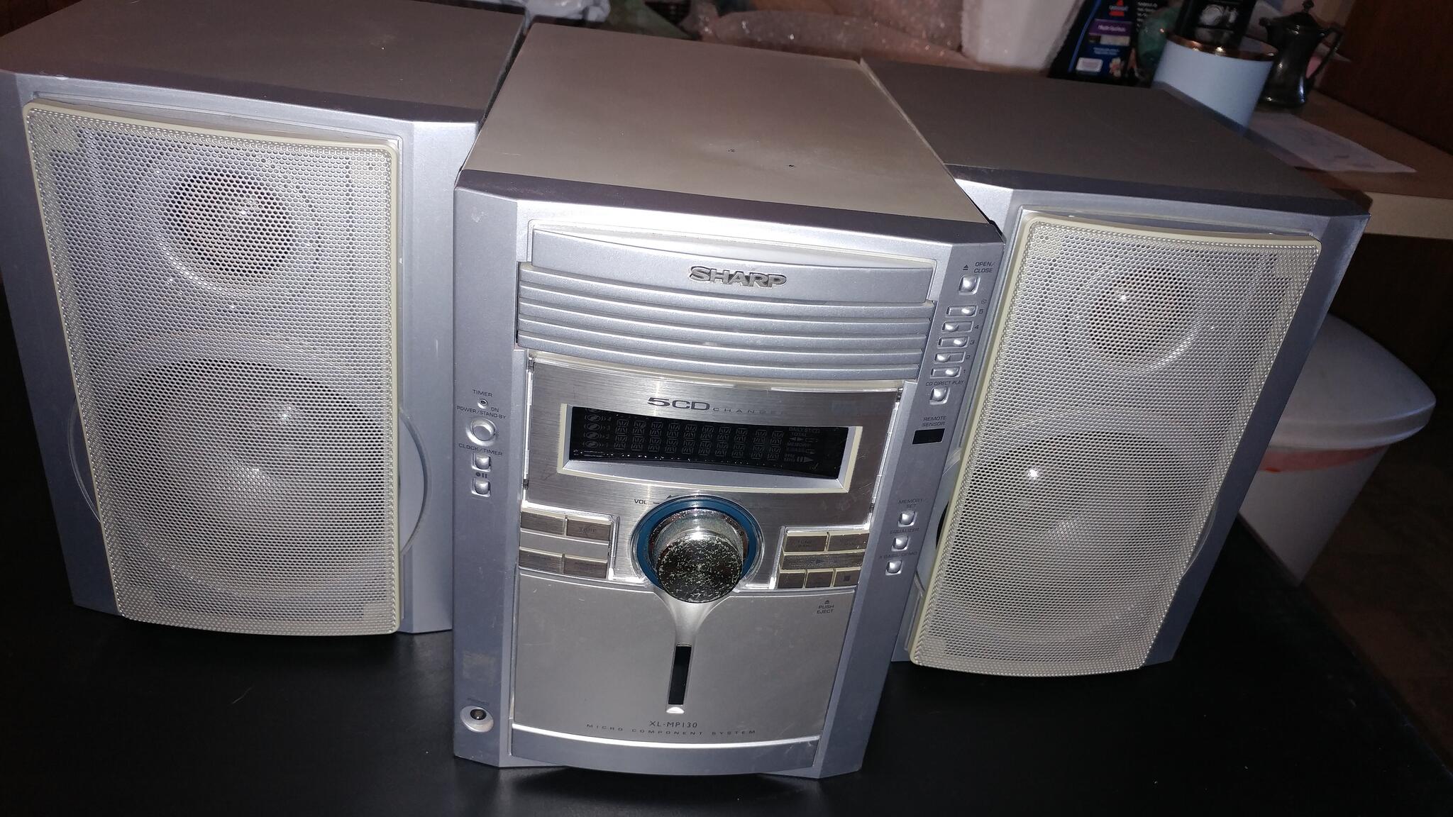 Sharp XL-MP130 Micro Component System for $20 in Fullerton, CA | For ...