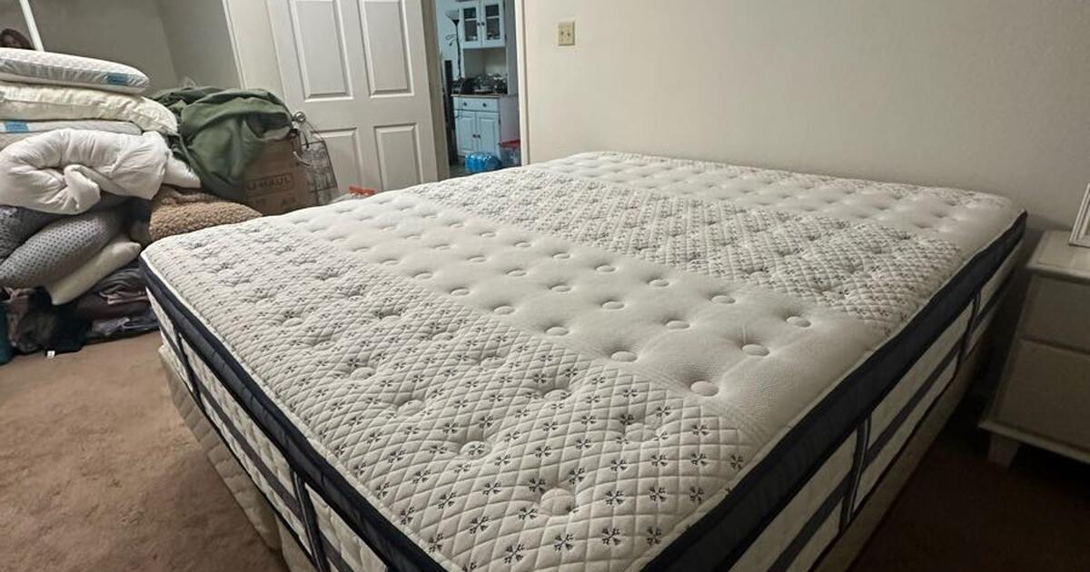 California King Diamond Mattress for $600 in Simi Valley, CA | For Sale ...