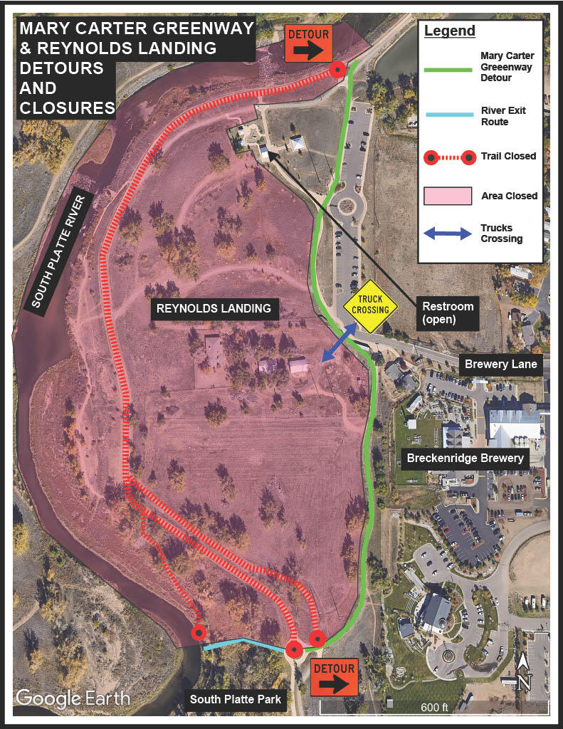 The first phase of redevelopment of Reynolds Landing Park is underway ...