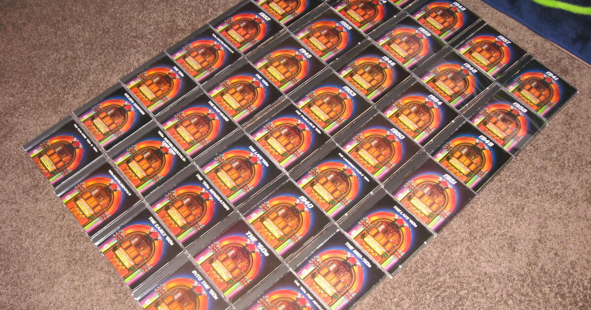 COMPLETE SET OF 40! Time/Life Your HIt Parade CDs. The '40s, '50s ...