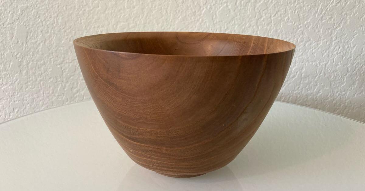 Beautiful Hand Turned Wood Bowl Signed for $32 in Scottsdale, AZ | For ...