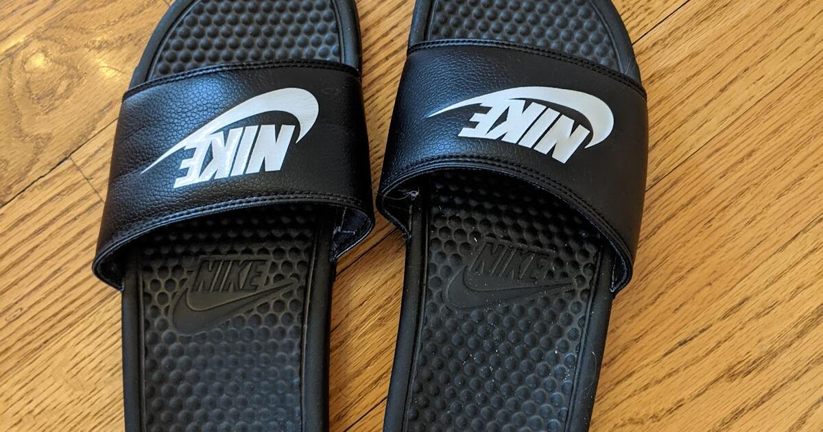 Nike Slides. Size 8. Like new condition for $5 in Cary, NC | For Sale ...