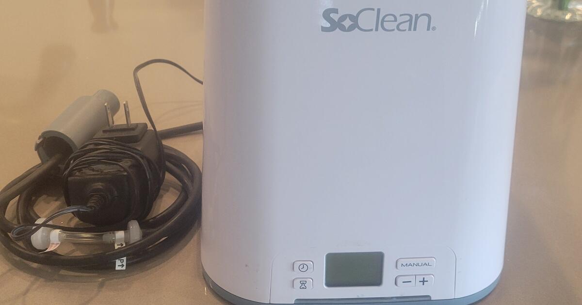 SoClean CPAP/BIPAP Cleaner for $30 in Eloy, AZ | For Sale & Free — Nextdoor