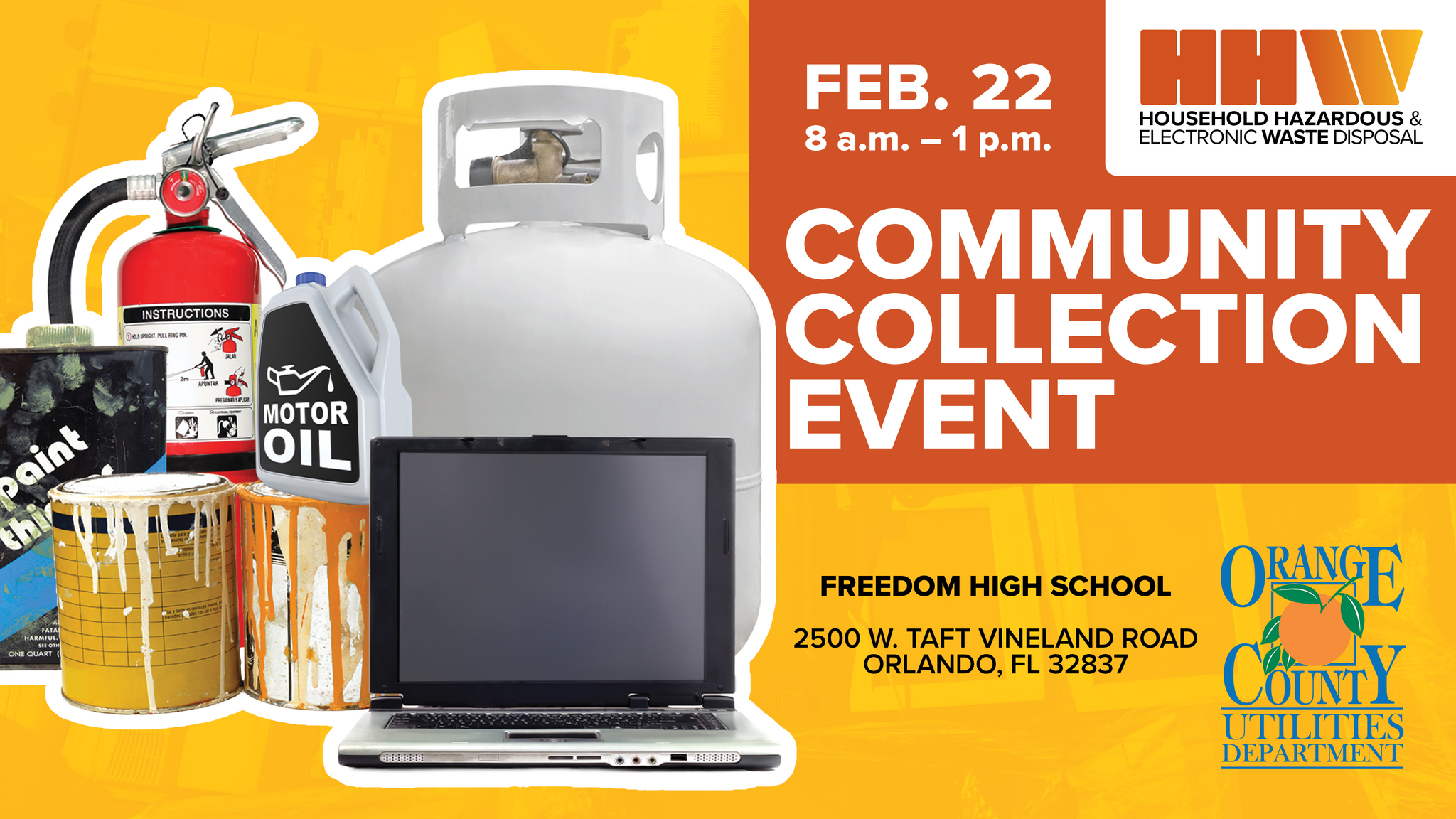Orange County Hazardous Waste Collection Event (City of Orlando ...