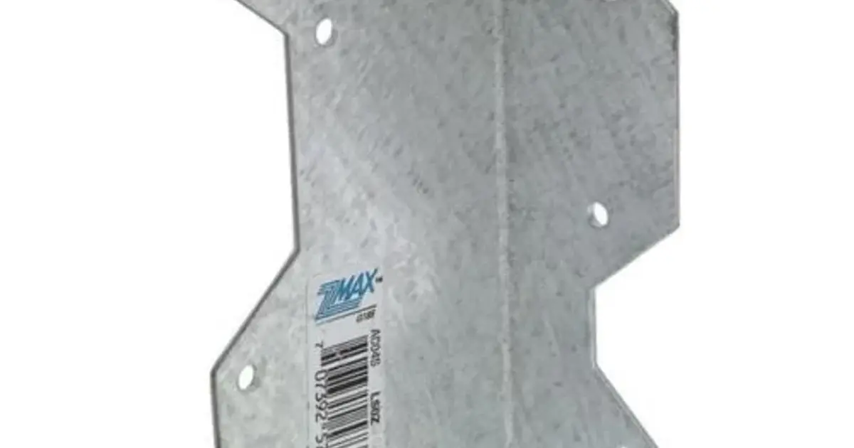 Simpson Strong-Tie Steel 16 Ga Lumber Reinforcing 5" L-Angle L50Z and ...