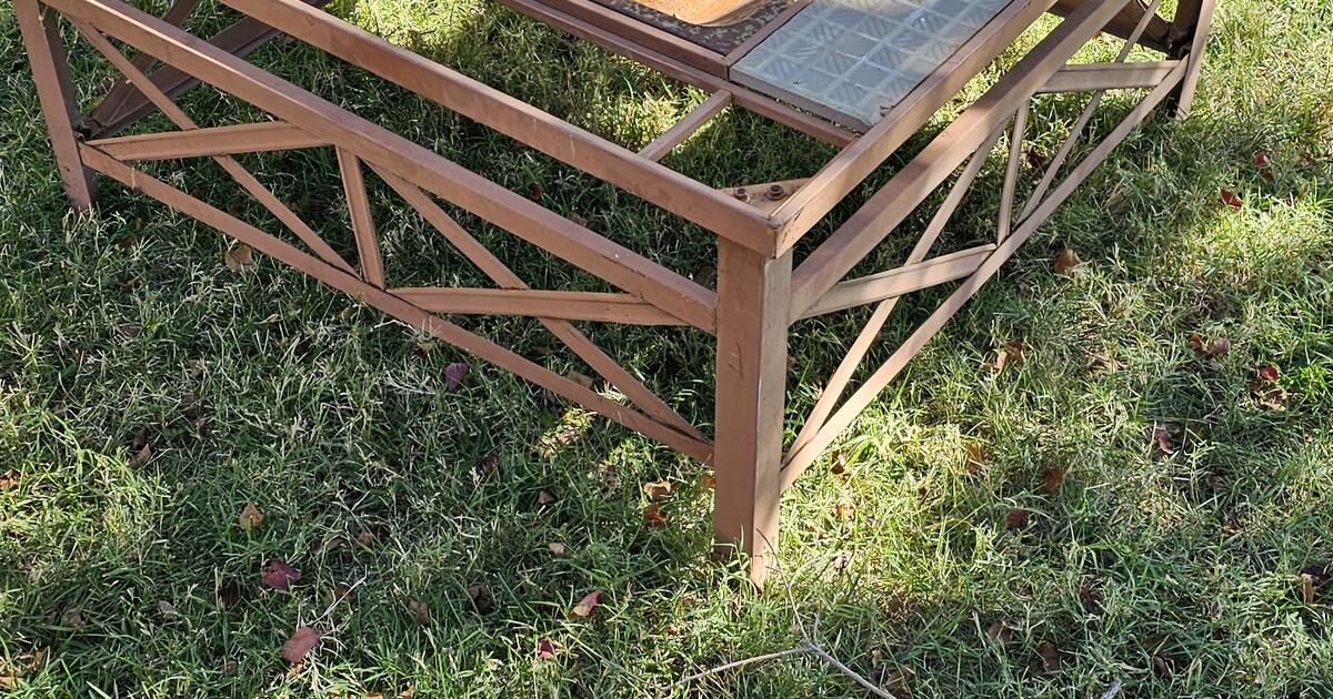Metal Fire Pit - rusty - 3 x 3 feet and 18 inches in height for Free in ...