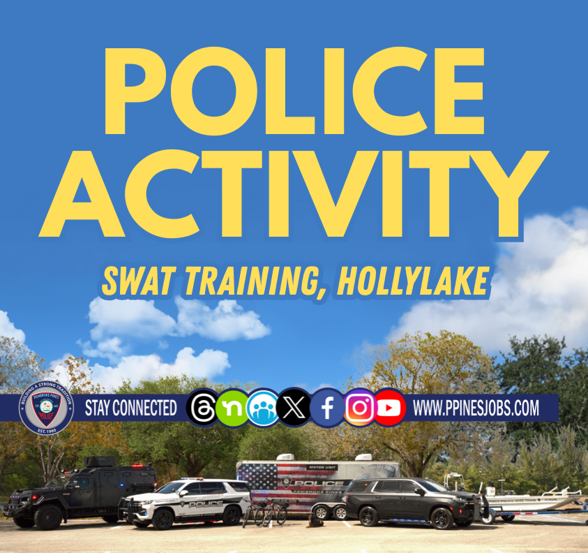 Our SWAT Team and Crisis Response Team (CRT) are conducting a training ...