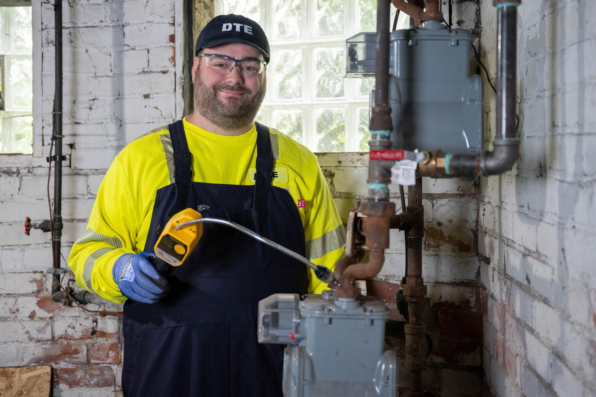 Our team and our vendor RECONN are conducting indoor natural gas meter ...