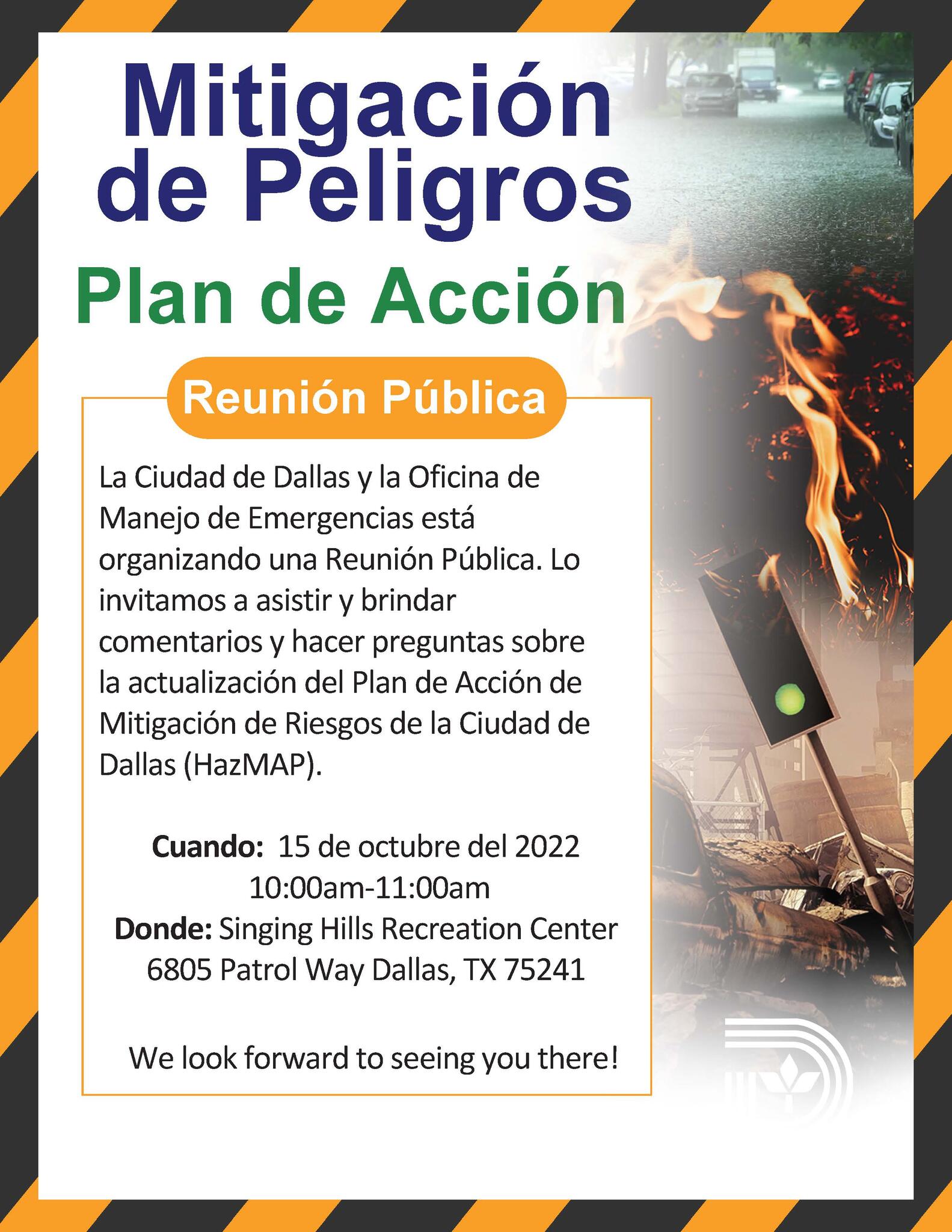 Hazard Mitigation Action Plan Town Hall Meeting (City of Dallas ...